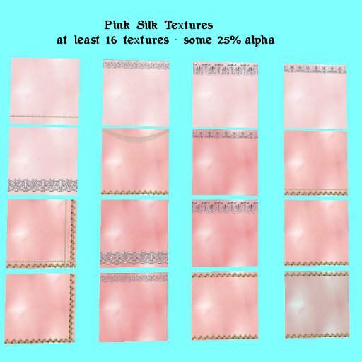 Second Life Marketplace Kittys Decorated Pink Silks